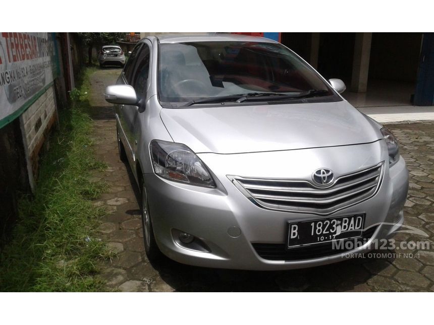 Jual Mobil Toyota Vios 2012 G 1.5 di Jawa Barat Manual Sedan Silver Rp ...