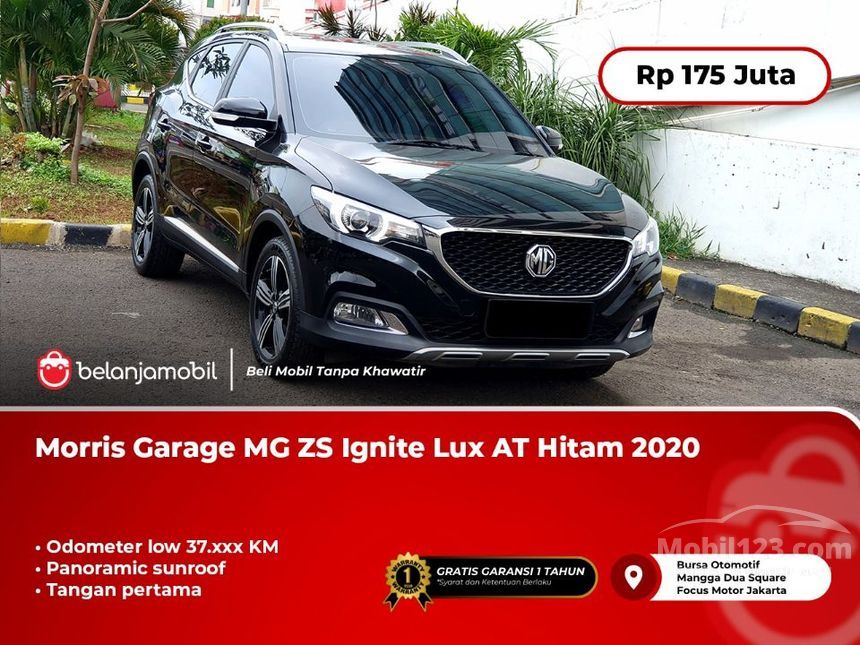 Jual Mobil MG ZS 2020 Ignite 1.5 di DKI Jakarta Automatic SUV Hitam Rp ...