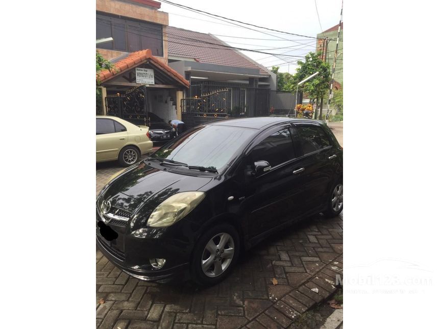 Jual Mobil Toyota Yaris 2008 S 1.5 di Banten Automatic Hatchback Hitam ...