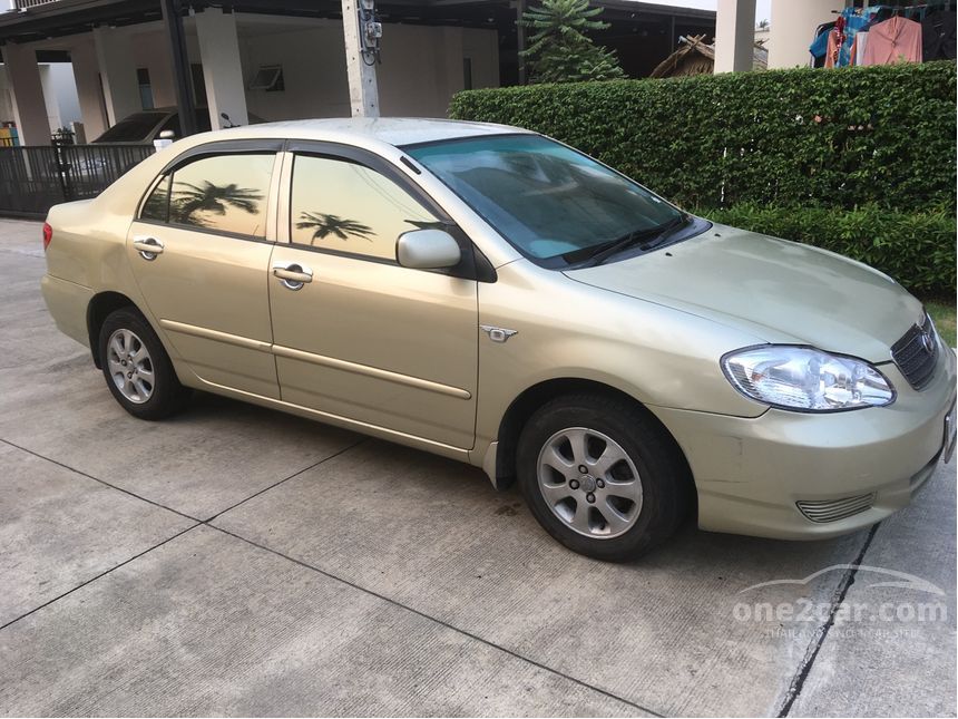 Toyota Corolla Altis 2003 G 1.8 in กรุงเทพและปริมณฑล Automatic Sedan สี ...