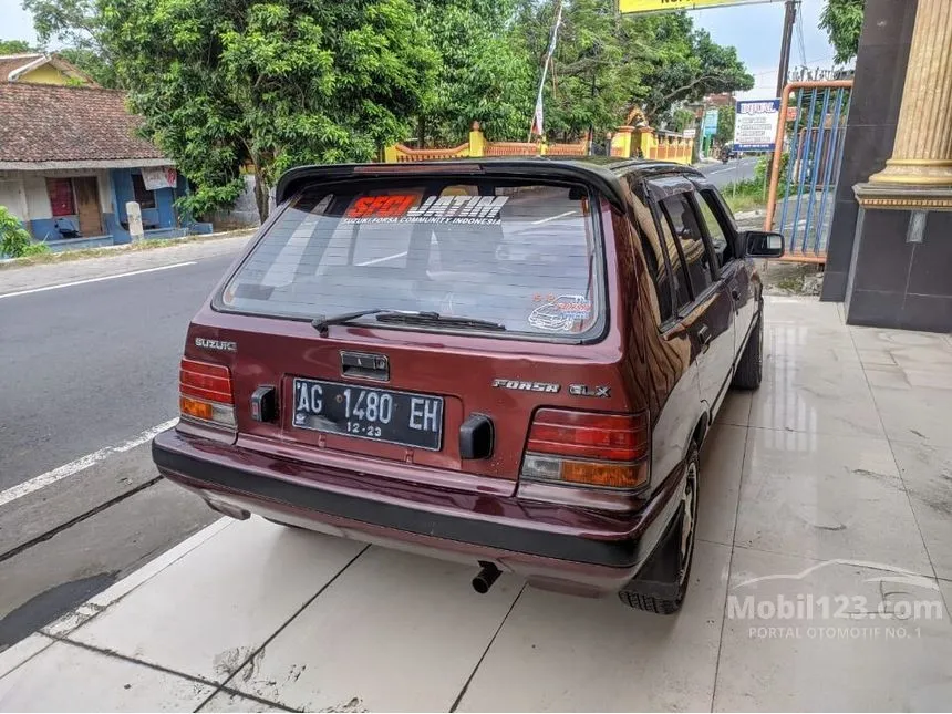 Jual Mobil Suzuki Forsa 1988 1.0 di Jawa Timur Manual Hatchback Marun ...