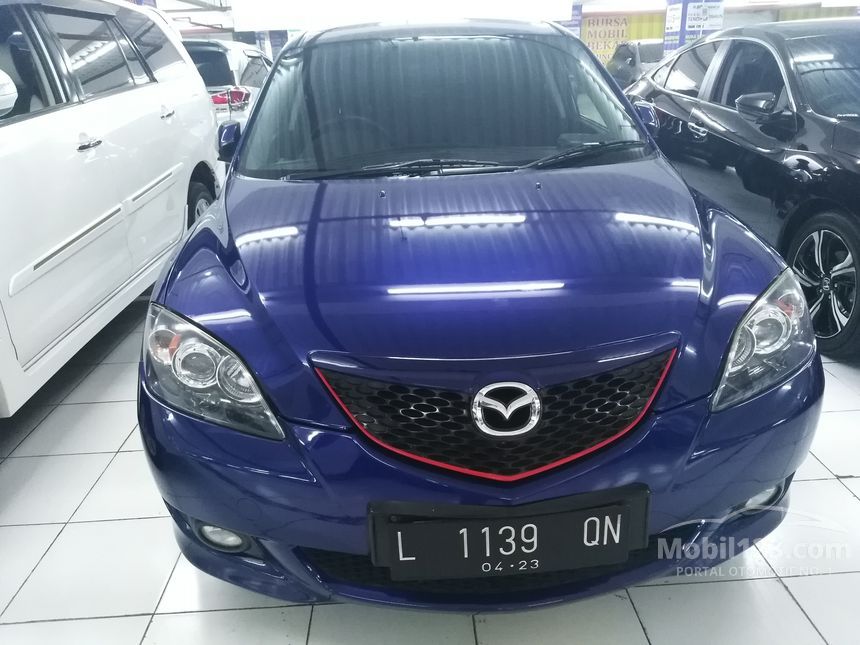 Jual Mobil Mazda 3 2008 1.6 di Jawa Timur Automatic Hatchback Biru Rp ...