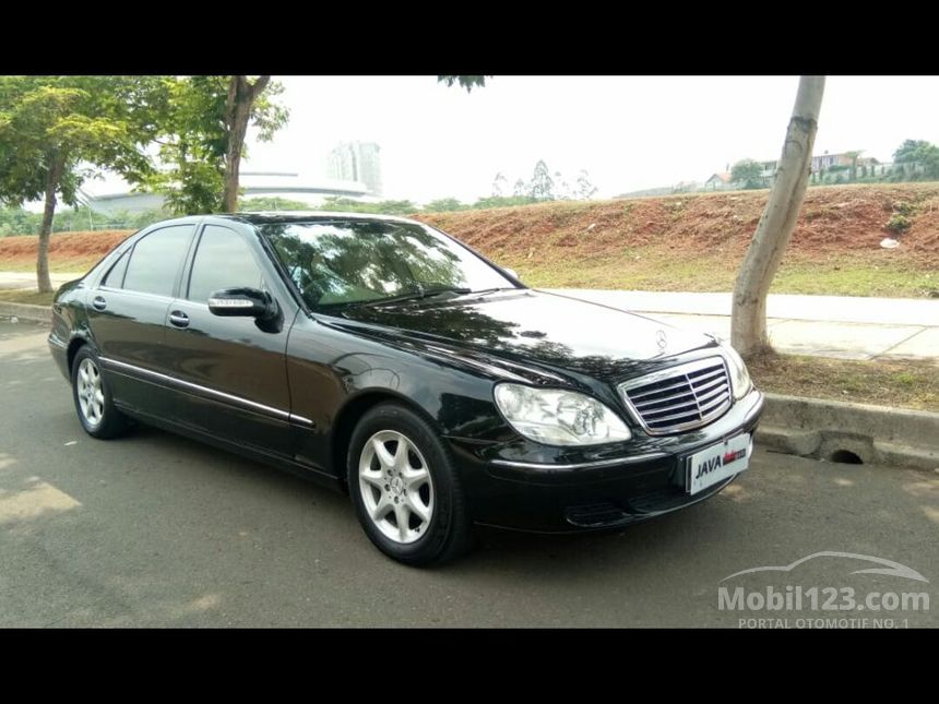 Jual Mobil Mercedes-Benz S350 2005 3.7 di Banten Automatic Sedan Hitam ...