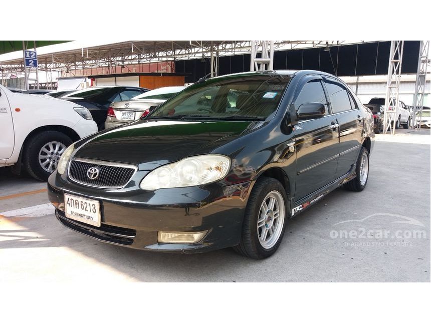 Toyota Corolla Altis 2003 E 1.6 in กรุงเทพและปริมณฑล Automatic Sedan สี ...