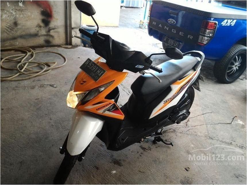 Jual Motor Honda Beat 2014 0.1 di Jawa Timur Automatic Orange Rp 11.000 ...