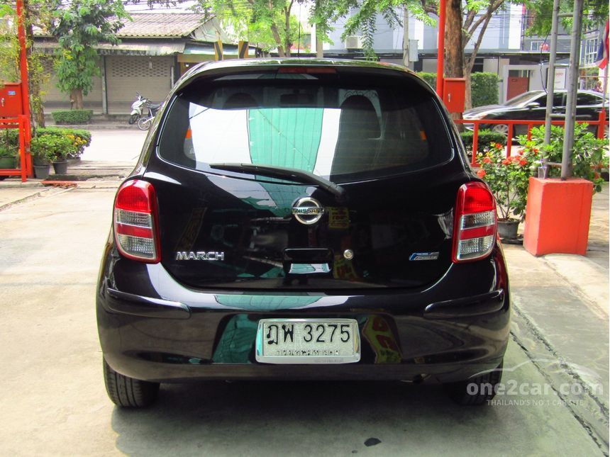 Nissan March 2010 E 1.2 in กรุงเทพและปริมณฑล Automatic Hatchback สีดำ ...