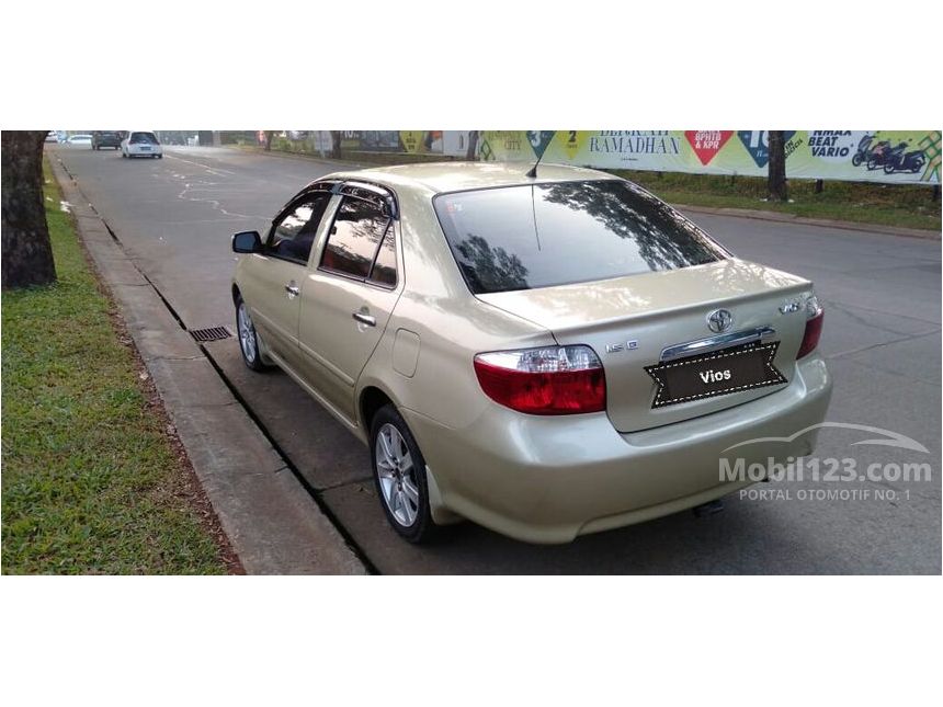 Jual Mobil Toyota Vios 2004 G 1.5 di Jawa Barat Automatic Sedan Emas Rp ...