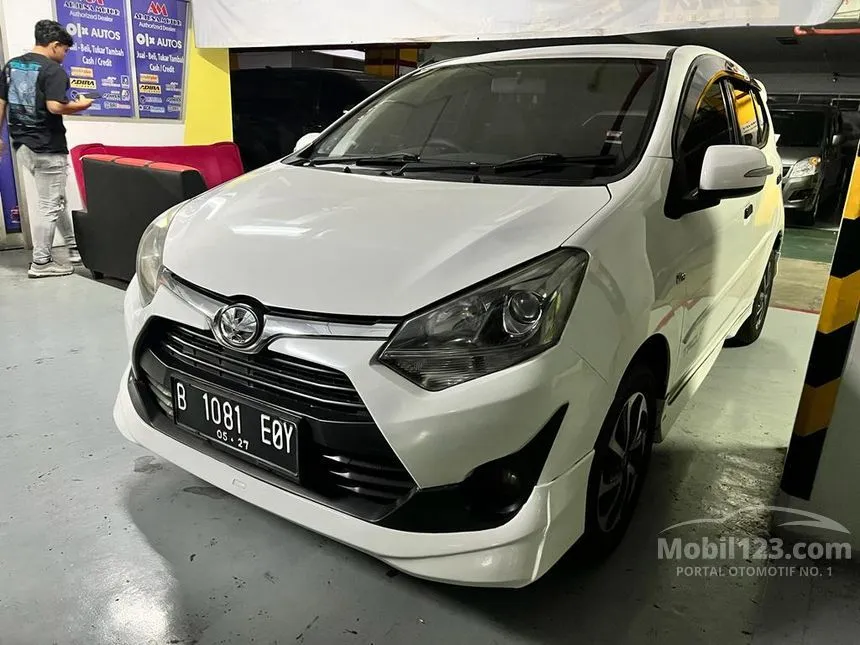 Jual Mobil Toyota Agya 2017 TRD 1.2 di DKI Jakarta Automatic Hatchback ...