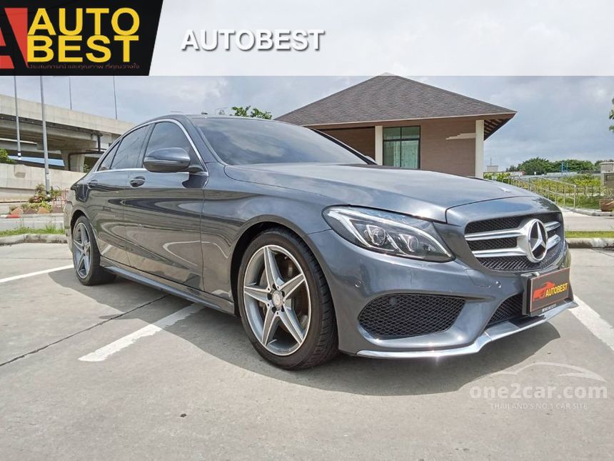 2016 Mercedes-Benz C300 2.1 W205 (ปี 14-22) Blue TEC HYBRID AMG Dynamic ...