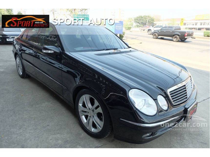 Mercedes-Benz E240 2005 Avantgarde 2.6 in กรุงเทพและปริมณฑล Automatic Sedan สีดำ for 425,000 ...