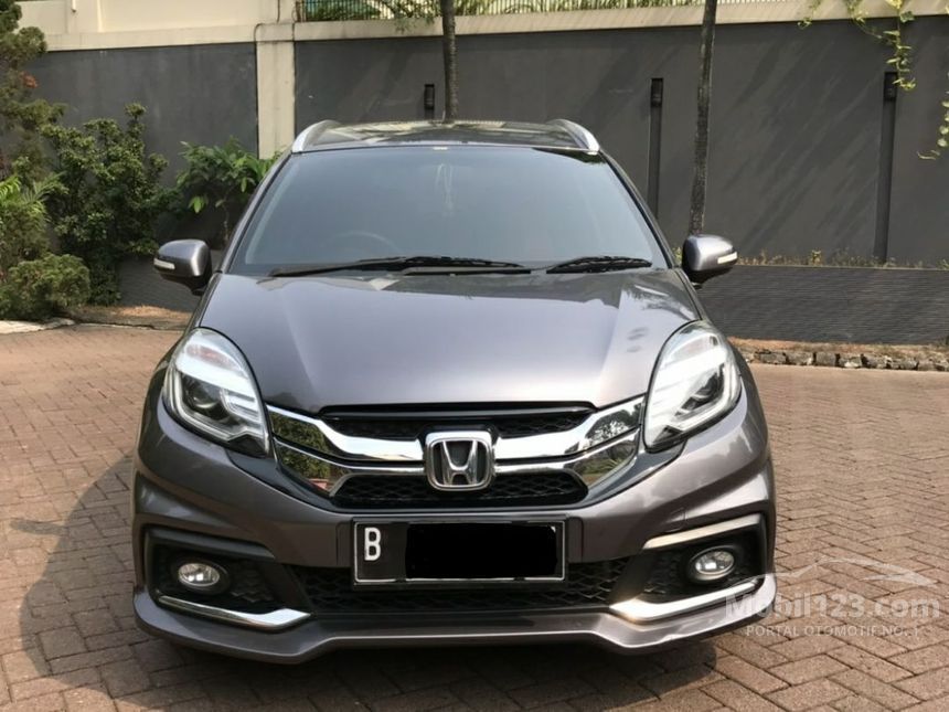Jual Mobil Honda Mobilio 2015 RS 1.5 di Banten Manual MPV Abu-abu Rp ...