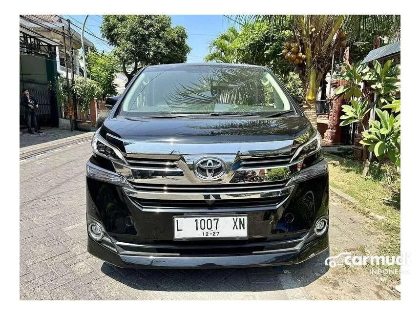 Jual Mobil Toyota Vellfire 2017 G 2.5 di Jawa Timur Automatic Van Wagon ...