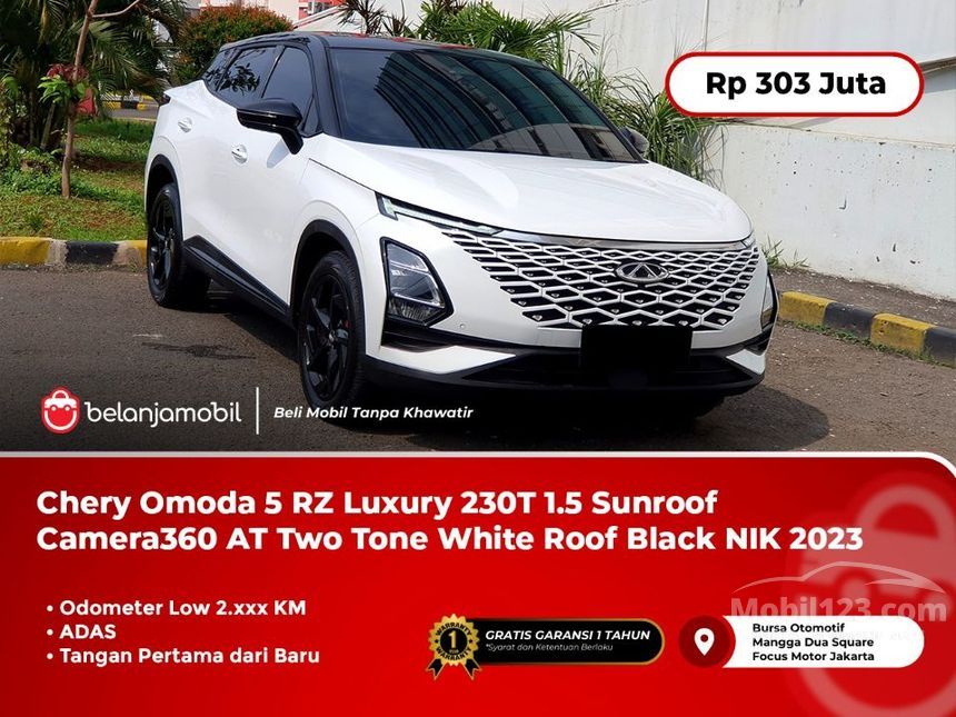 Jual Mobil Chery Omoda 5 2023 RZ 1.5 di DKI Jakarta Automatic SUV Putih ...