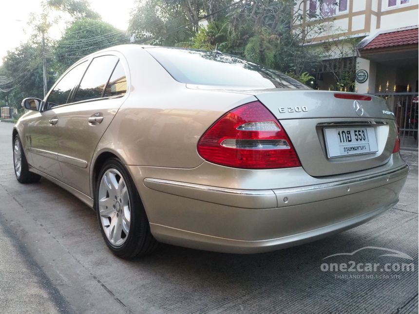 Mercedes-Benz E200 Kompressor 2004 Avantgarde 1.8 in กรุงเทพและปริมณฑล ...