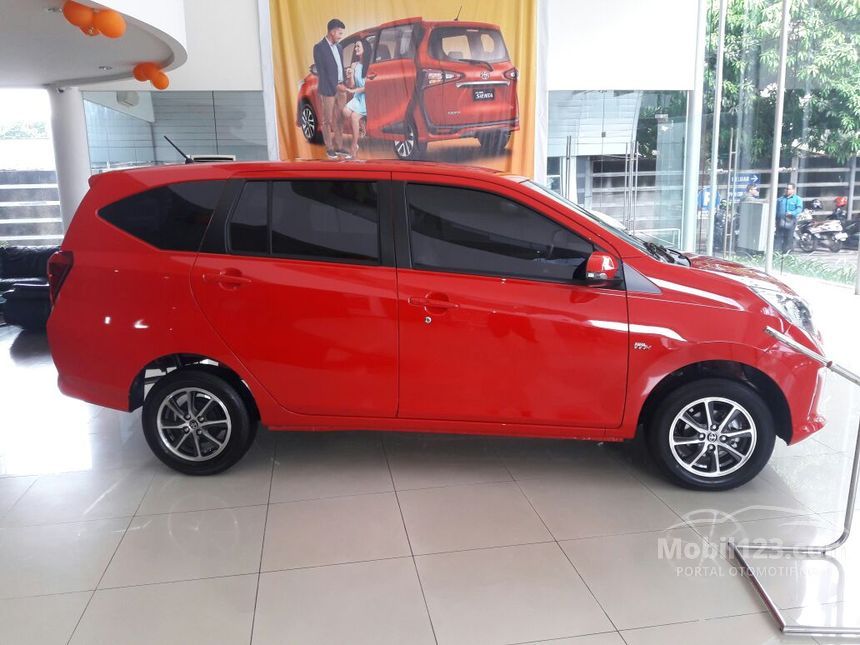 Jual Mobil Toyota Calya 2018 G 1.2 di DKI Jakarta Automatic MPV Merah ...