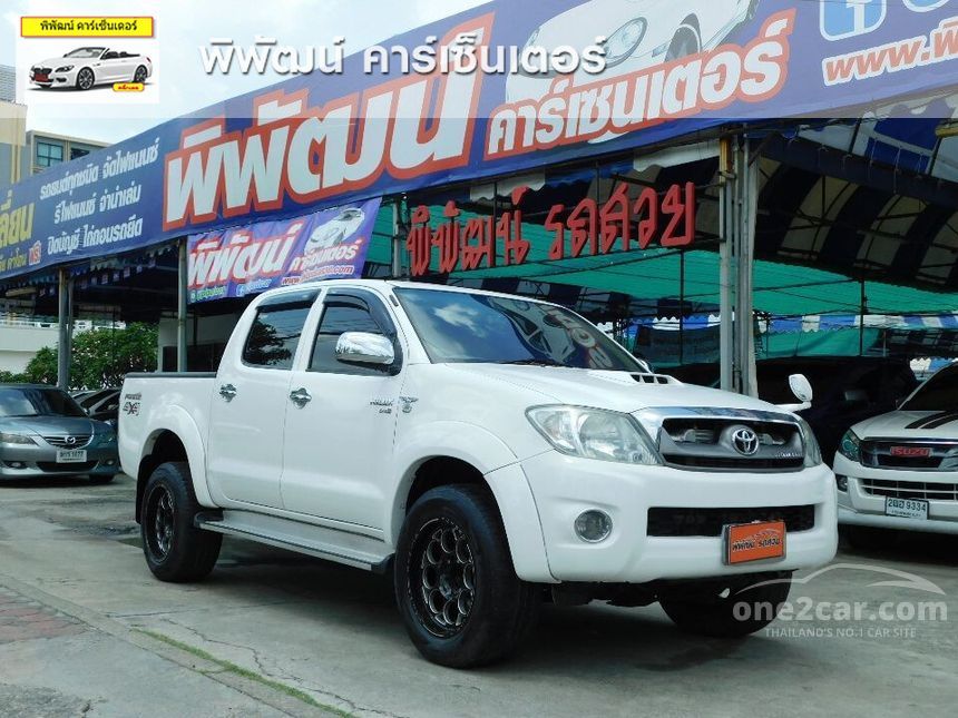 Toyota Hilux Vigo 2010 DOUBLE CAB (ปี 08-11) E Prerunner VN Turbo 2.5 เกียร์ธรรมดา สีขาว ...