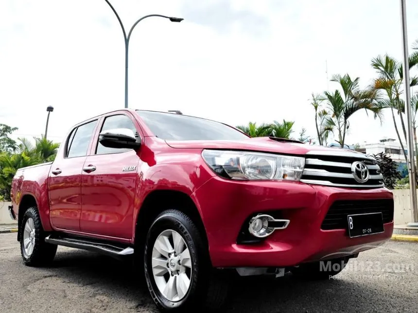 Jual Mobil Toyota Hilux 2016 G 2.5 di DKI Jakarta Manual Pick-up Merah ...