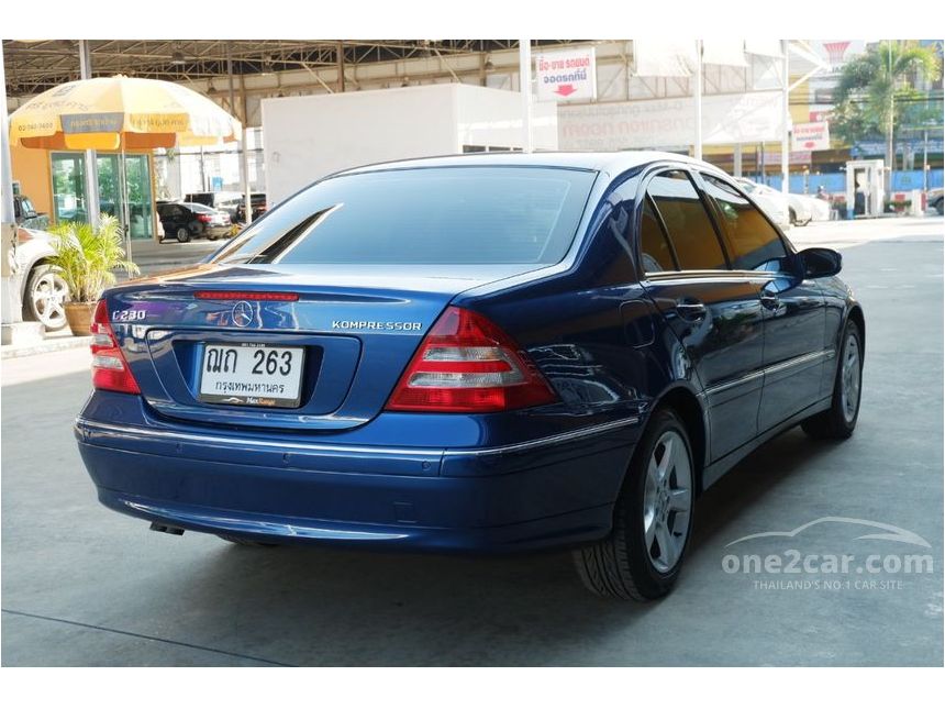 2007 Mercedes-Benz C230 Kompressor 1.8 W203 (ปี 01-07) Avantgarde Sedan ...