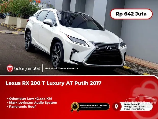 Jual Lexus Rx 200t Luxury Bekas di Indonesia Harga Murah, Kondisi ...