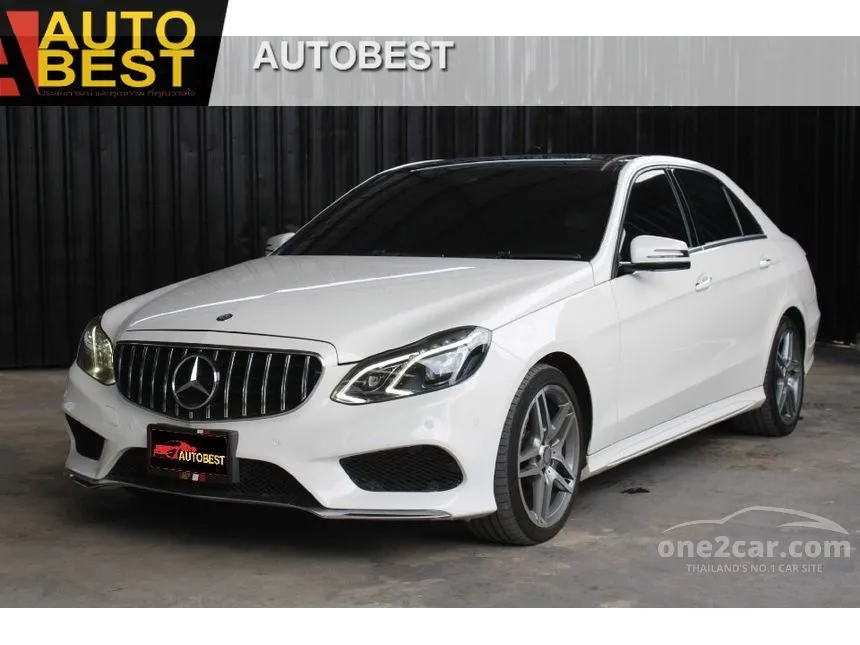 2015 Mercedes-Benz E300 2.1 W212 (ปี 10-16) AMG Dynamic Blue TEC HYBRID Sedan for sale on One2car