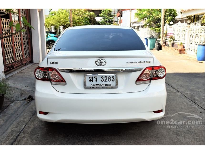 Toyota Corolla Altis 2012 E 1.6 in กรุงเทพและปริมณฑล Automatic Sedan สี ...