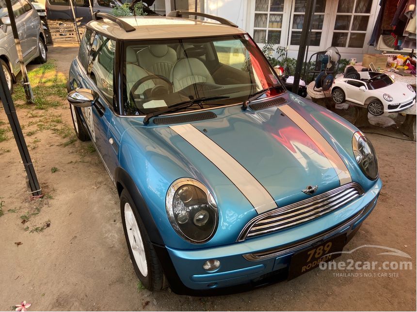 Mini Cooper 2004 R50 1.6 เกียร์อัตโนมัติ สีฟ้า | One2car.com ศูนย์รวมรถ ...