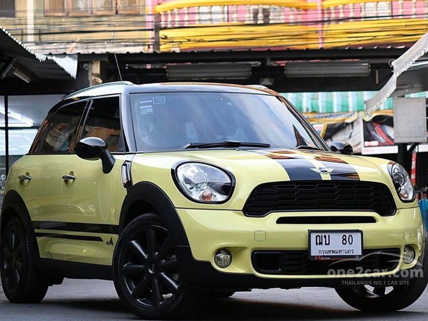 Mini Cooper 2013 R60 Countryman Countryman 1.6 เกียร์อัตโนมัติ สีเหลือง ...