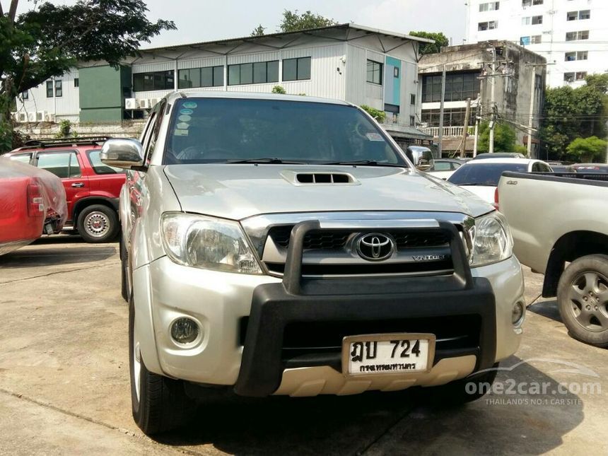 Toyota Hilux Vigo 2010 Prerunner E 2.5 in กรุงเทพและปริมณฑล Manual Pickup สีเงิน for 349,000 ...