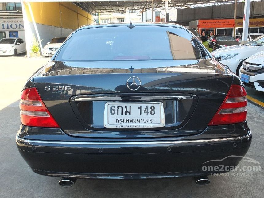 Mercedes-Benz S280 2001 2.8 in กรุงเทพและปริมณฑล Automatic Sedan สีดำ ...
