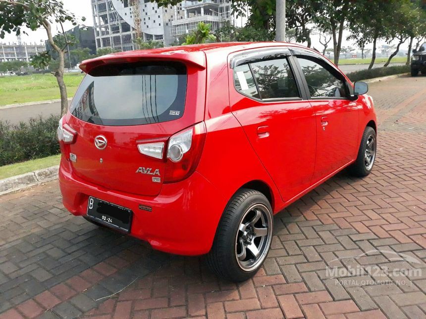 Jual Mobil Daihatsu Ayla 2019 M 1.0 di Banten Manual Hatchback Merah Rp ...