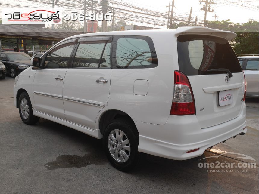 Toyota Innova 2012 G 2.0 in กรุงเทพและปริมณฑล Automatic Wagon สีขาว for ...