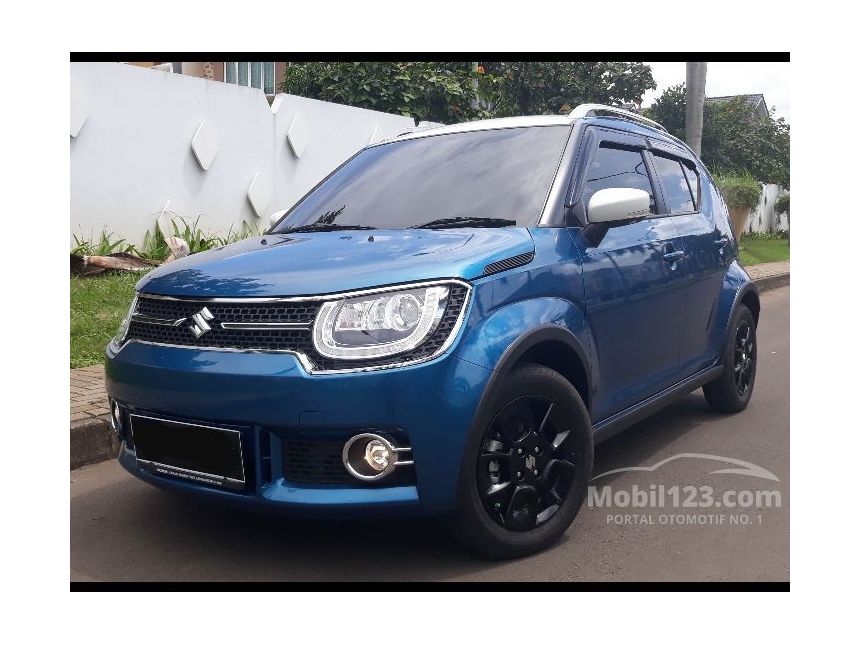 Jual Mobil Suzuki Ignis 2017 GX 1.2 di Banten Automatic Hatchback Biru ...