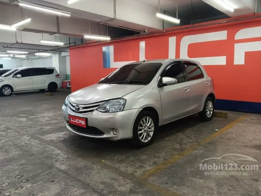 Jual Mobil Toyota Etios 2013 1.2 di DKI Jakarta Manual Sedan Silver Rp ...