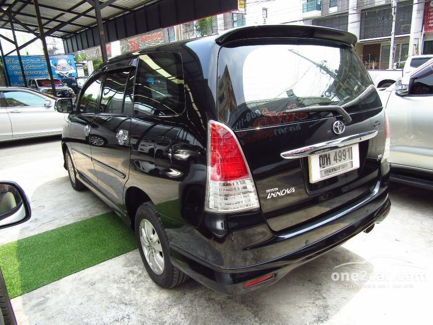 Toyota Innova 2011 V 2.0 in กรุงเทพและปริมณฑล Automatic Wagon สีดำ for ...