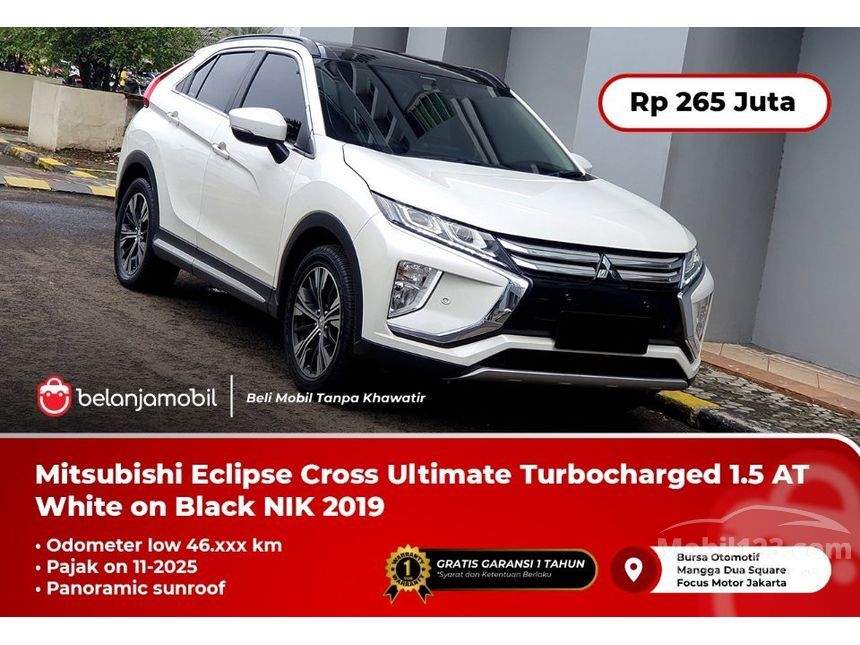 Jual Mobil Mitsubishi Eclipse Cross 2019 Ultimate (Red Diamond) 1.5 di ...