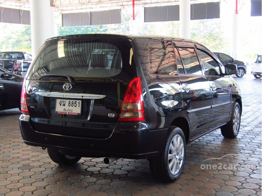 Toyota Innova 2005 V 2.5 in ภาคเหนือ Automatic Wagon สีดำ for 348,000 ...