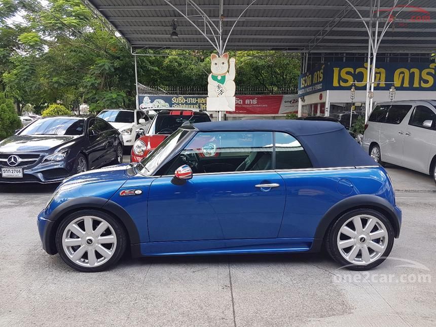 Mini Cooper 2008 R52 Convertible S Sidewalk 1.6 เกียร์อัตโนมัติ สีน้ำเงิน | One2car.com ศูนย์รวม ...