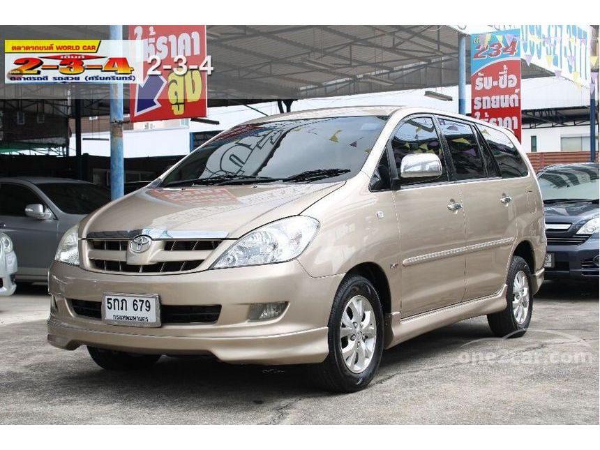 Toyota Innova 2006 V 2.0 in กรุงเทพและปริมณฑล Automatic Wagon สีทอง for ...