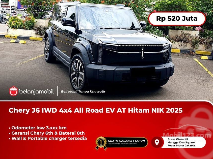 Jual Mobil Chery Omoda J6 2025 EV IWD di DKI Jakarta Automatic SUV ...