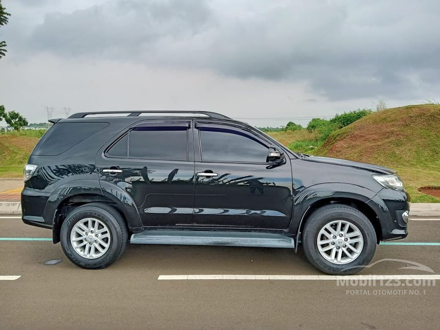 Jual Mobil Toyota Fortuner 2012 G 2.5 di Banten Automatic SUV Hitam Rp ...