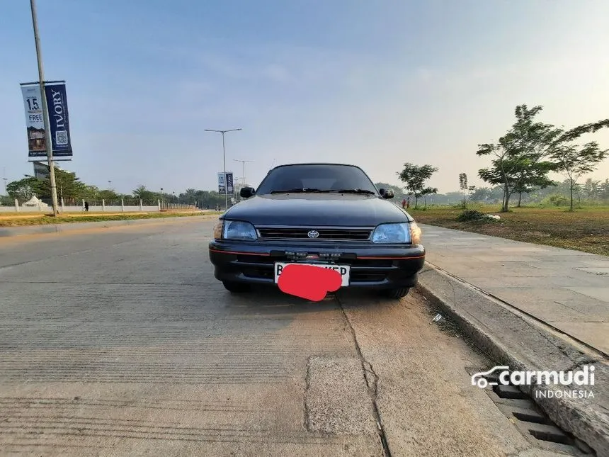 Jual Mobil Toyota Starlet 1990 1.3 di Jawa Barat Manual Hatchback Abu ...