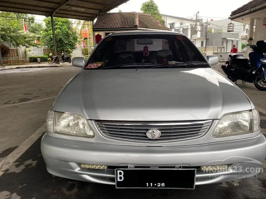 Jual Mobil Toyota Soluna 2002 GLi 1.5 di Banten Automatic Sedan Silver ...