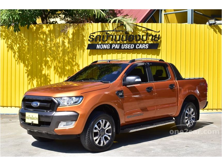 Ford Ranger 2017 DOUBLE CAB (ปี 15-18) WildTrak 2.2 เกียร์อัตโนมัติ สี ...