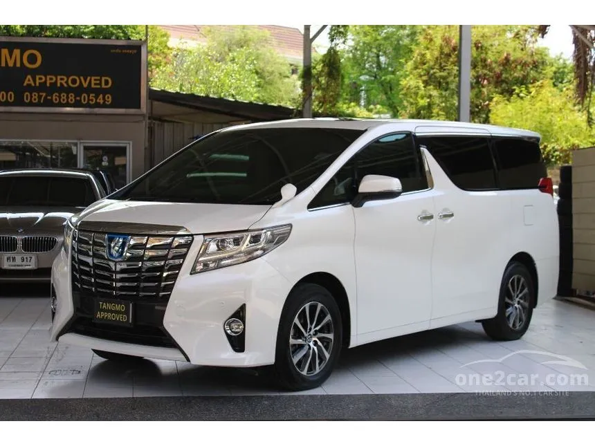 2016 Toyota Alphard 2.5 (ปี 15-23) HYBRID G F-Package E-Four 4WD Van ...