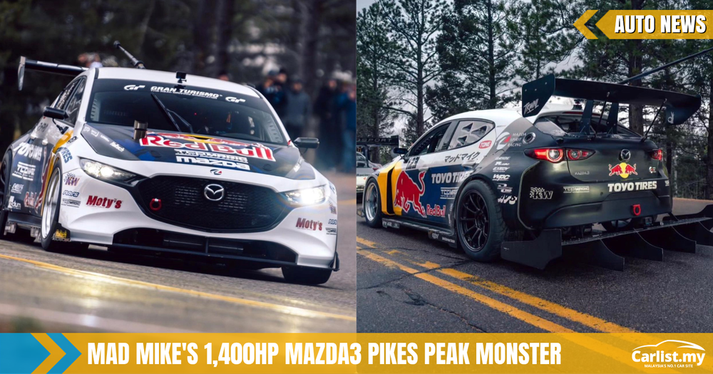 This rotary-powered Mazda3 RWD beast produces 1,400hp! - Auto News ...