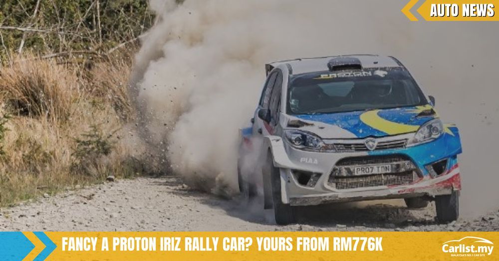 You Can Now Buy The New Proton Iriz Rally Car Which Marcus Gronholm ...