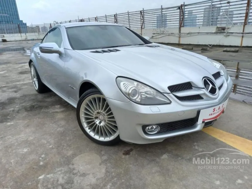 Jual Mobil Mercedes-Benz SLK300 2010 3.0 di Banten Automatic Convertible Silver Rp 517.000.000 ...