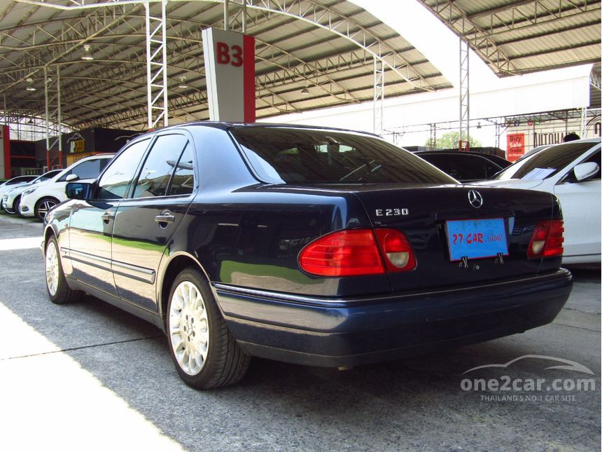 Mercedes-Benz E230 1998 W210 (ปี 95-03) Elegance 2.3 เกียร์อัตโนมัติ สีน้ำเงิน | One2car.com ...