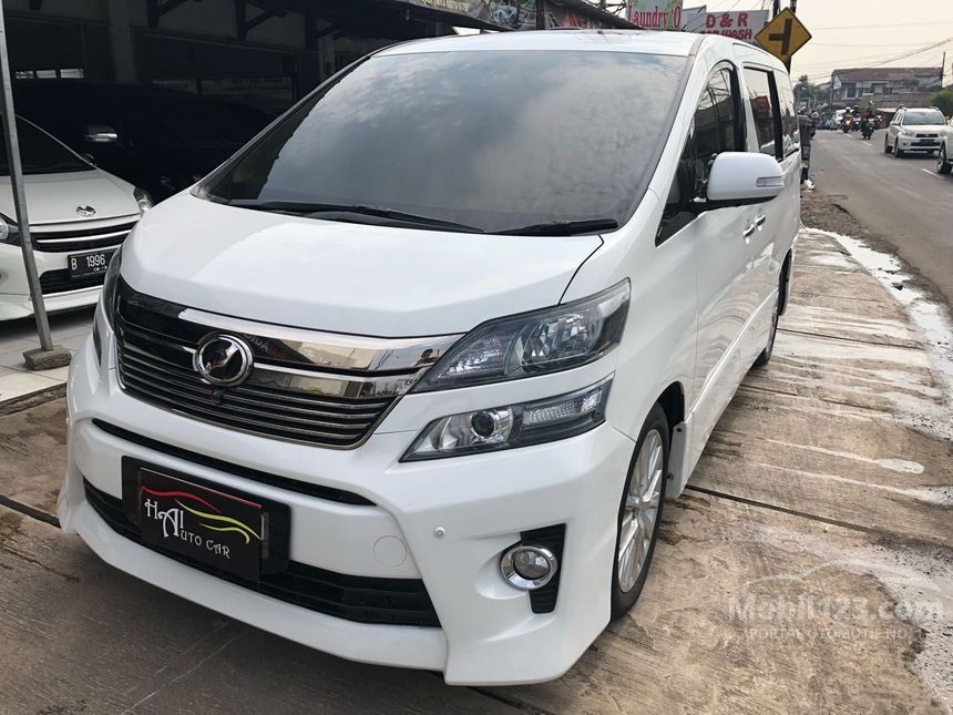 Jual Mobil Toyota Vellfire 2013 V 2.4 di DKI Jakarta Automatic Van ...