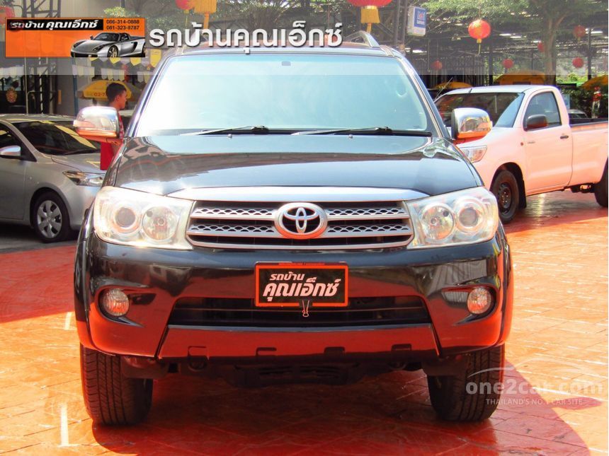 Toyota Fortuner 2009 V 2.7 in กรุงเทพและปริมณฑล Automatic SUV สีดำ for ...